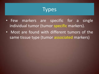 Epithelial tumor markers | PPTX