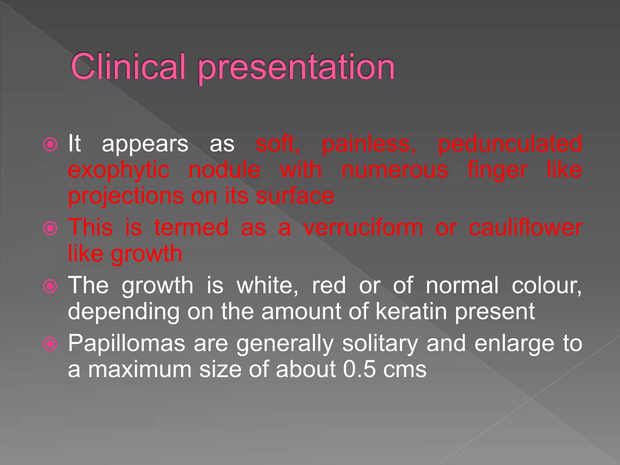 Epithelial tumours of oral cavity | PPTX