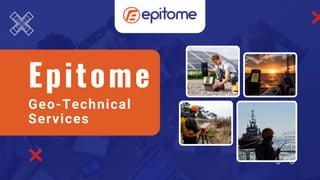 Epitome Geotechnical services-GPR Survey | PDF