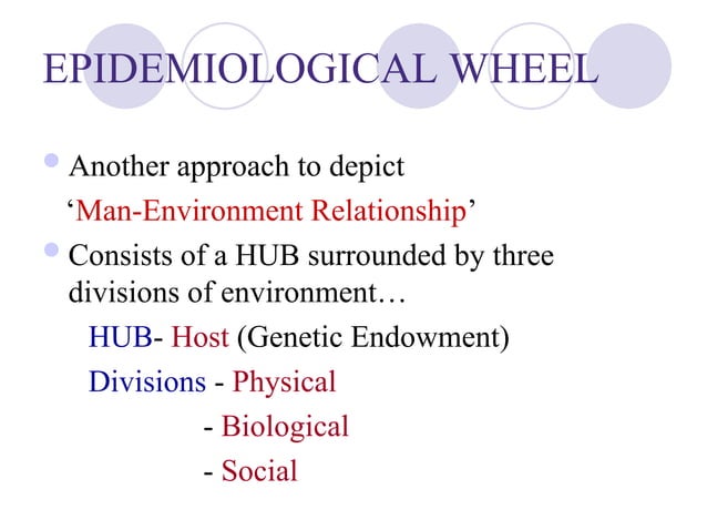 epi triad and wheel.ppt epidemiological traid | PPT