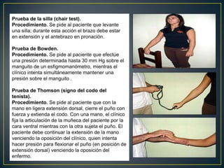 Epitrocleitis, epicondilitis y bursitis | PPTX