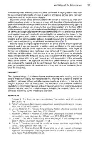 Epitympanic anatomy otolaryngology | PDF