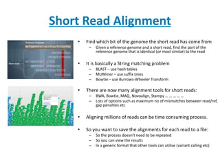NGS data formats and analyses | PPTX