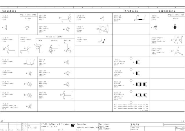 Eplan simbologia - simbolos eléctricos | PPT