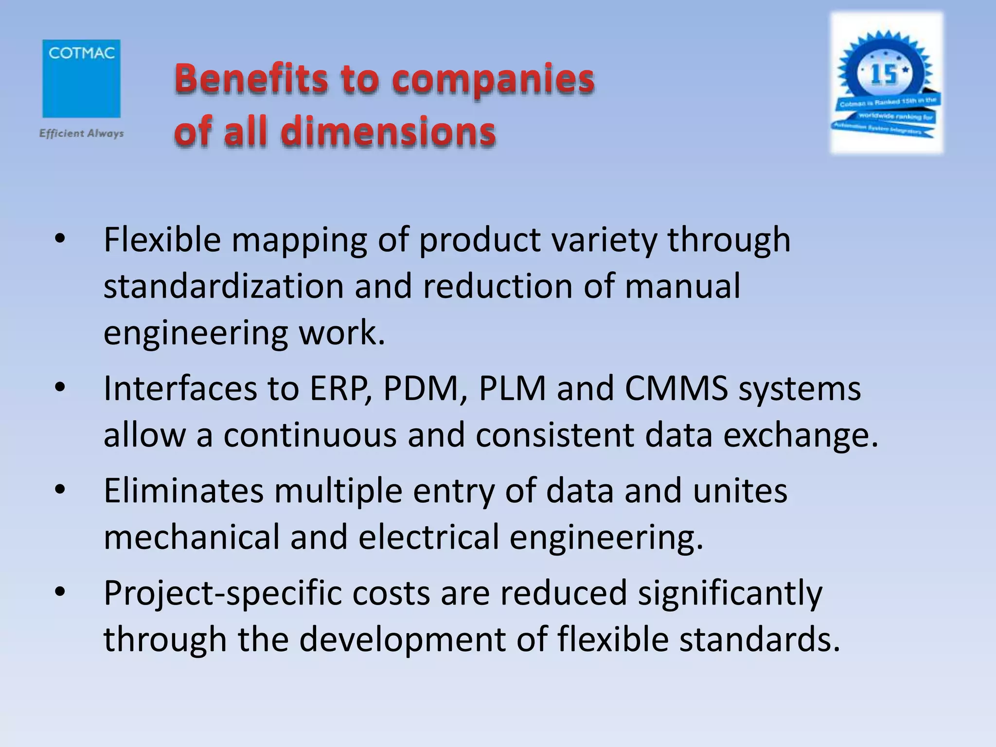 Eplan for increasing engineering efficiency | PPTX