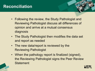 EPL, Inc - Pathology Peer Review | PDF | Educational Assessment | Education