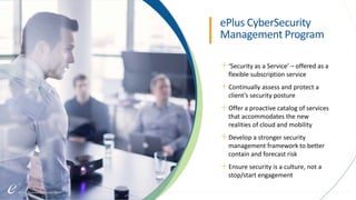 ePlus CyberSecurity Management Program | PPT