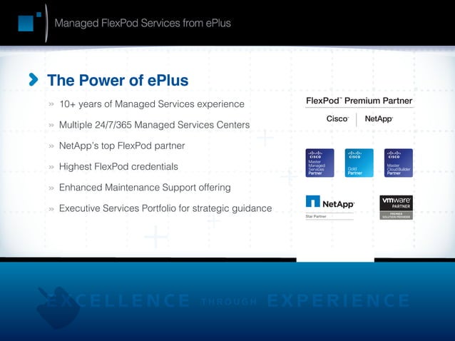 ePlus Managed FlexPod Services | PPT