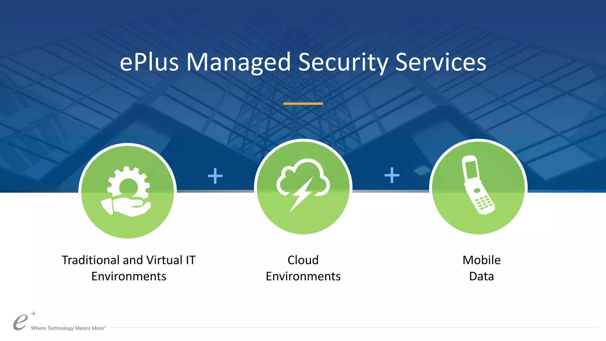 ePlus Managed Security Services | PPT