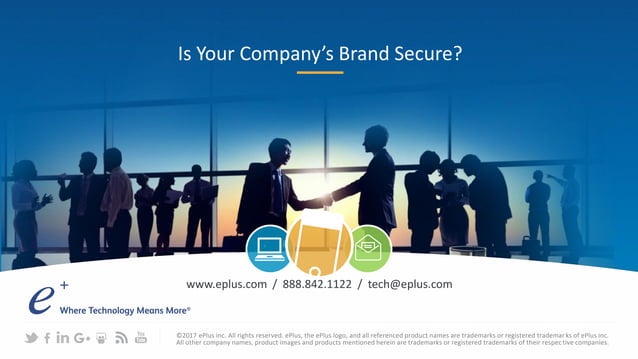 ePlus Managed Security Services | PPT