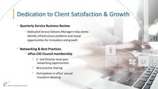 ePlus Managed Services | PDF | Cloud Computing | Internet