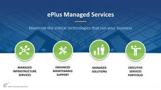 ePlus Managed Services | PDF | Cloud Computing | Internet