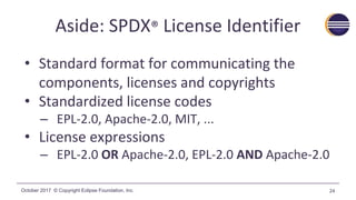 Overview of the Eclipse Public License version 2.0 | PDF