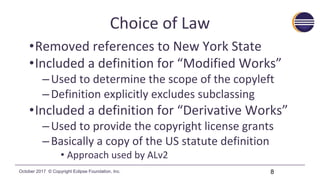 Overview of the Eclipse Public License version 2.0 | PDF