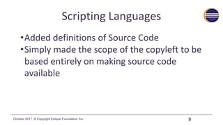 Overview of the Eclipse Public License version 2.0 | PDF