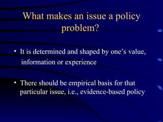 Economic Policy Management-Policy-Problem.ppt