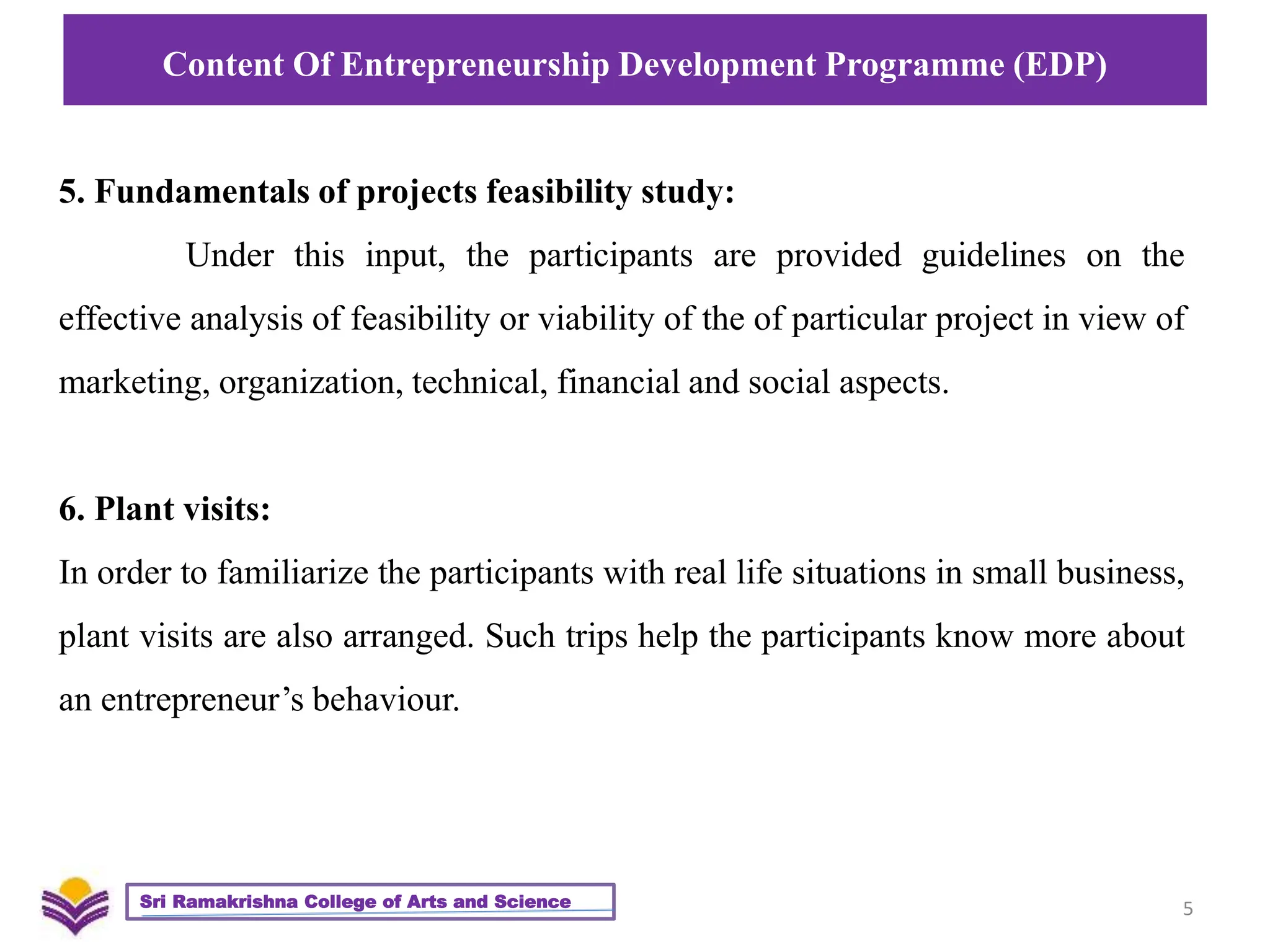 Entrepreneurship Development Programme (EDP) | PPTX