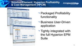 Oracle EPM Day Boston - Improving Performance with Enhanced Insight ...