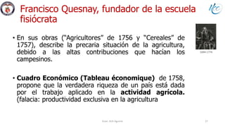 Nacimiento de la Economía: mercantilismo y fisiocracia | PPTX