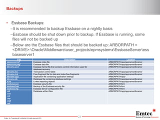 Maintaining and Caring for your EPM Environment | PDF | Operating Systems | Computer Software ...