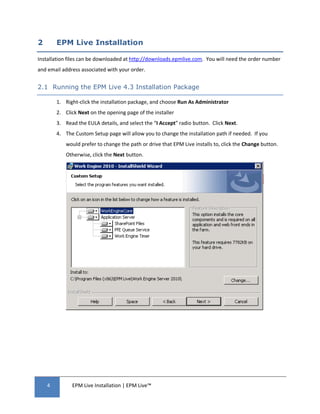 Epm live 4.3_installation_guide | PDF | Operating Systems | Computer ...