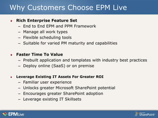 EPM Live PortfolioEngine | PPTX