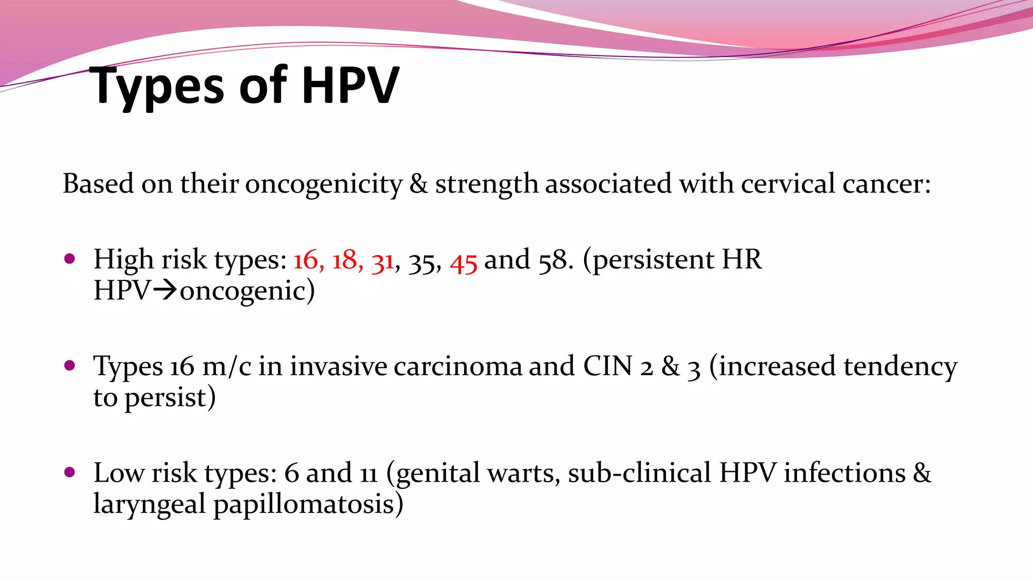 Human papilloma virus infection | PPTX