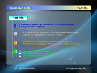 EPMS - Intergrated Port Management | PPT
