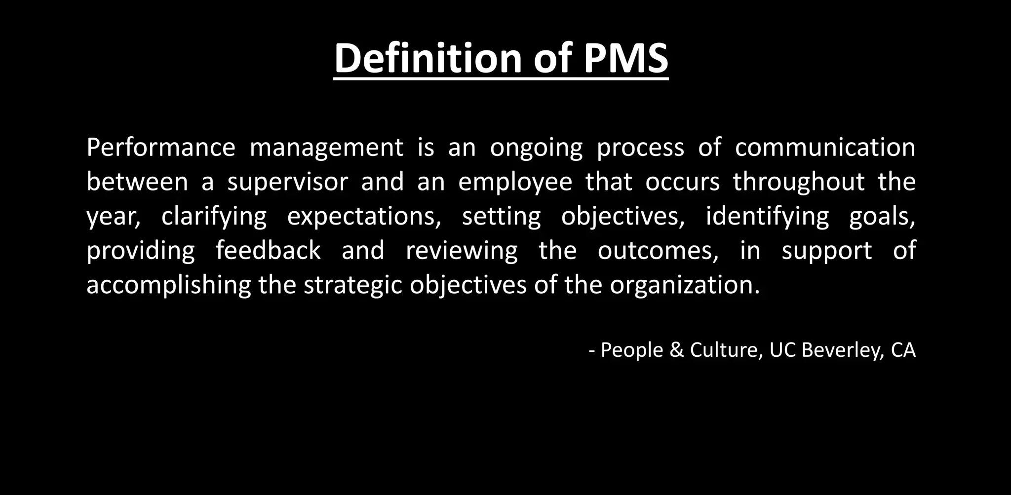 Enterprise Performance Management System or ePMS or e-PMS | PDF