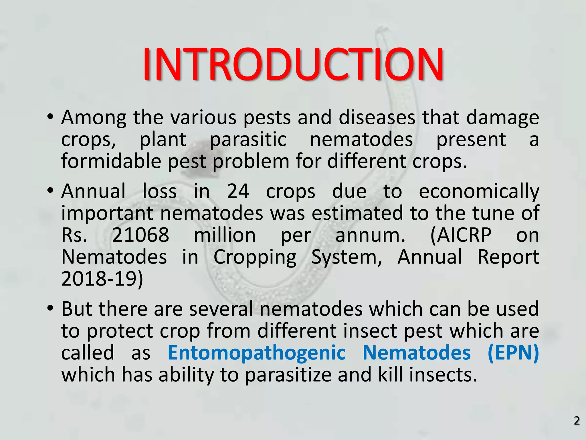 ENTOMOPATHOGENIC NEMATODES | PPTX