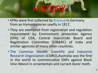ENTOMOPATHOGENIC NEMATODES | PPTX