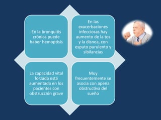 Enfermedad pulmonar obstructiva crónica presentación | PPTX