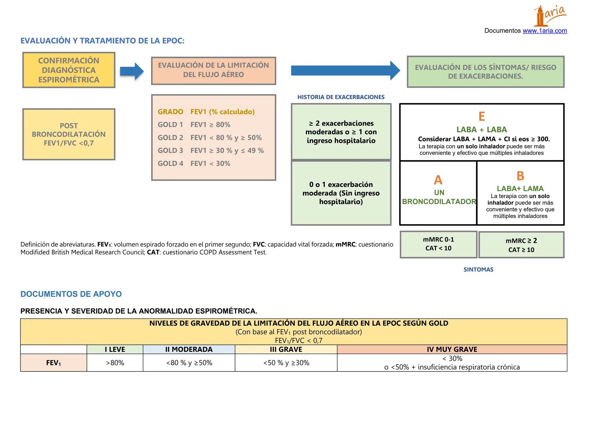 epoc-gold-2024.pdf para tratamiento respiratorias | PDF