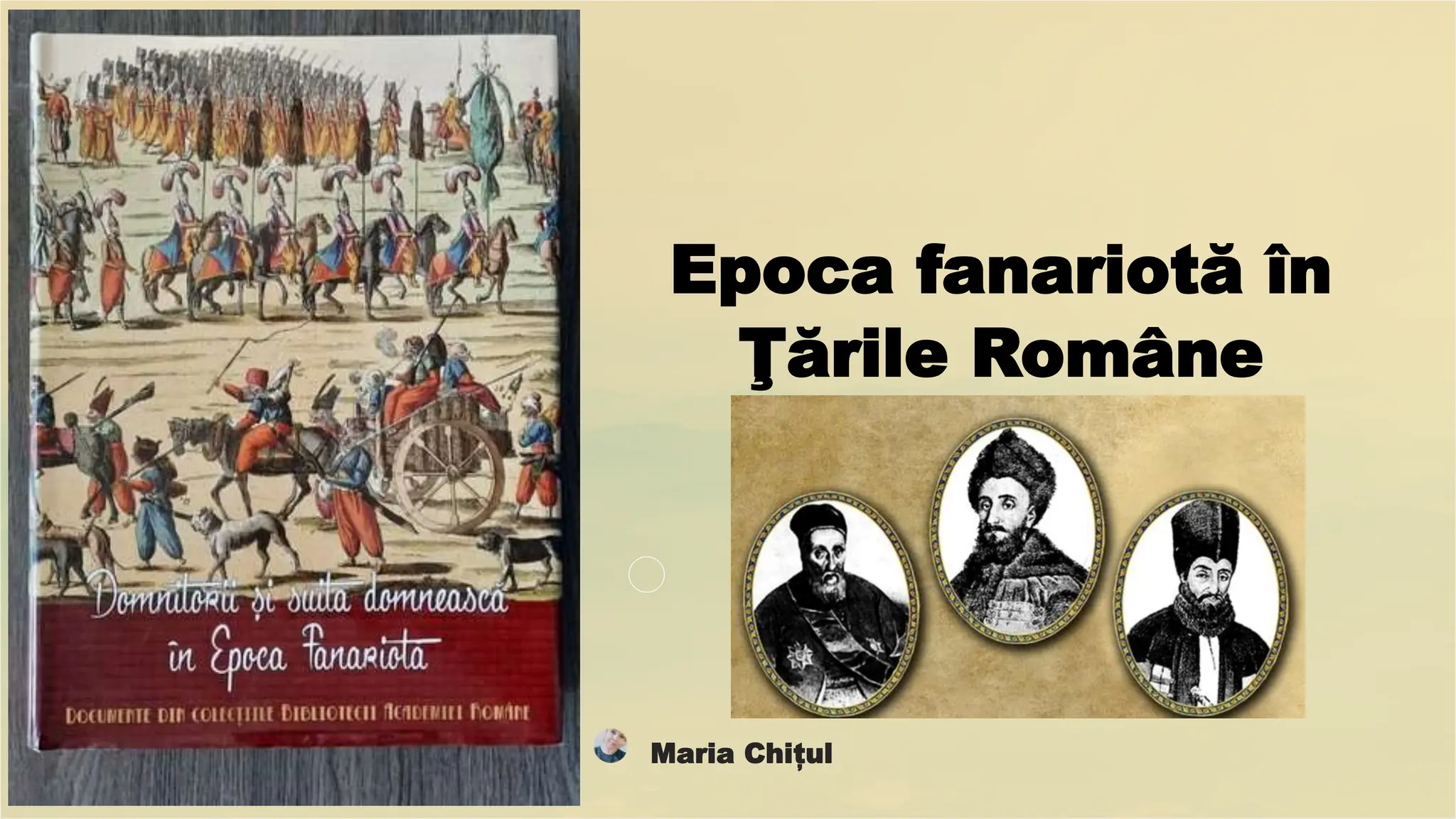 Epoca fanariota în Țările-Române | PPTX
