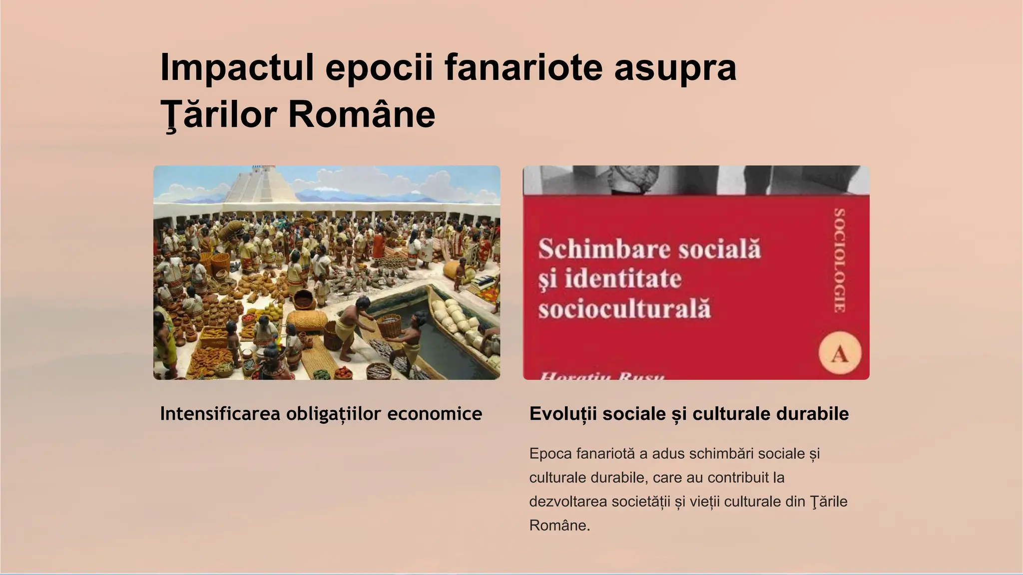 Epoca fanariota în Țările-Române | PPTX