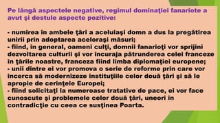Epoca fanariota în Țările-Române | PPTX