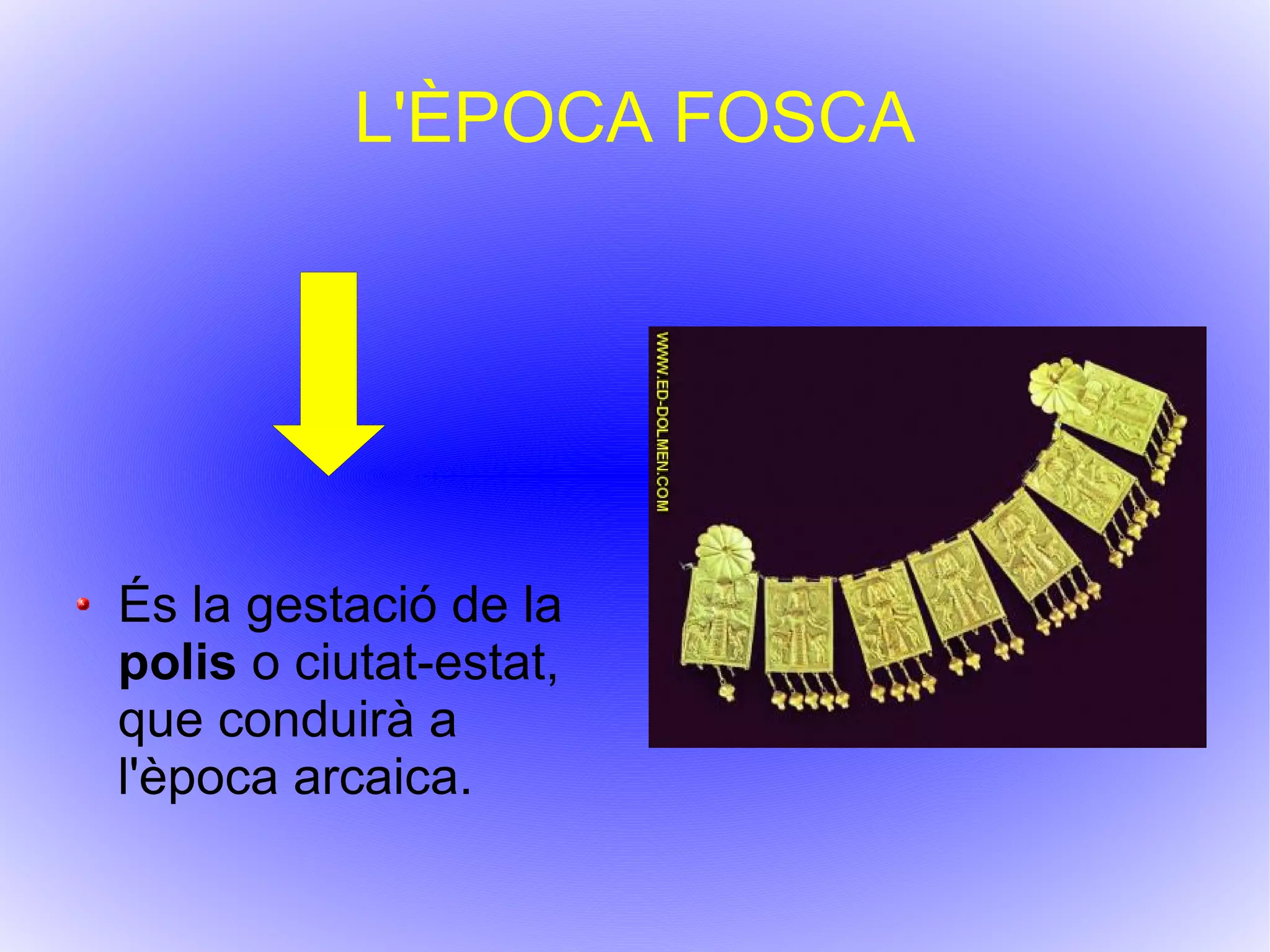 Epoca Fosca | ODP