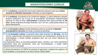 EPOC Enfisema y Bronquitis Cronica .pptx