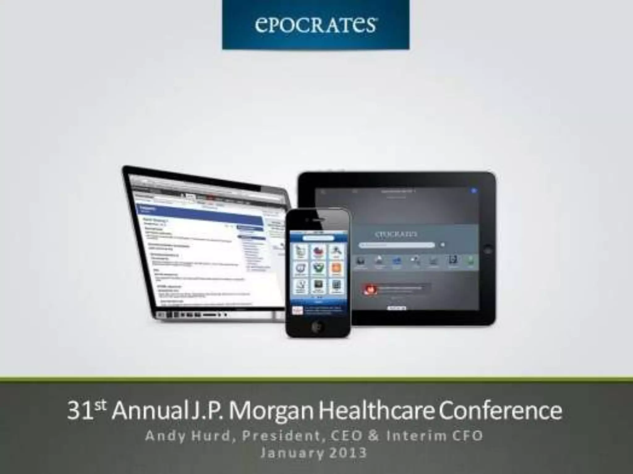 ePocrates and athenahealth | PPTX