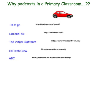 Podcasts for Primary Schools | PPT