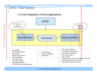 E pod presentation | PDF