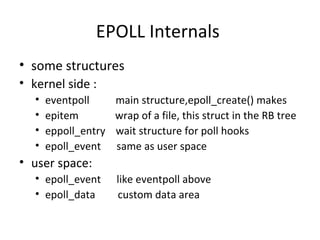 Epoll - from the kernel side | PPT