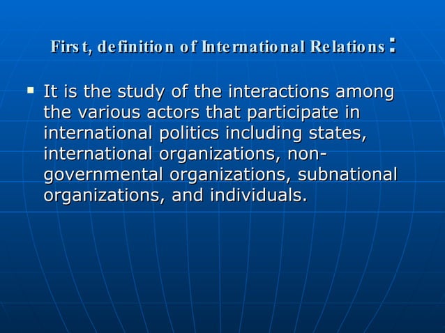 Approaches to IR | PPT | Science