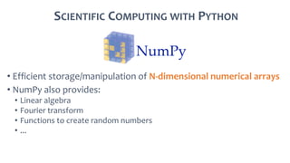 ePOM - Intro to Ocean Data Science - Scientific Computing | PPT