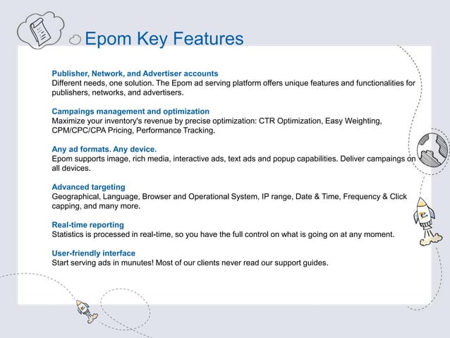 Epom Ad Server. Overview | PDF