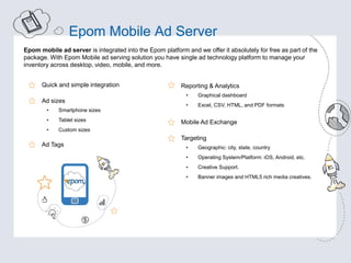 Epom Ad Server. Overview | PDF