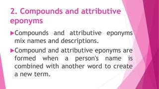 EPONYM.pptx | Food & Drink