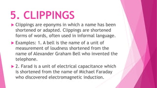 EPONYM.pptx | Food & Drink