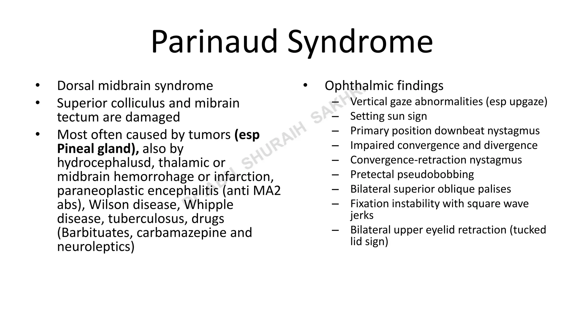 Eponymous brainstem stroke syndromes | PPTX