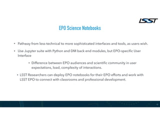 LSST Education and Public Outreach (EPO) | PPT